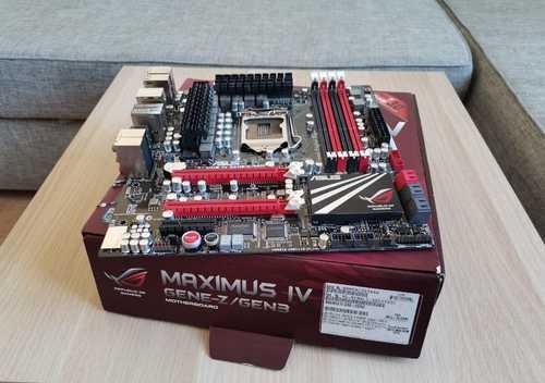 I5-3570k + Asus ROG Maximus IV