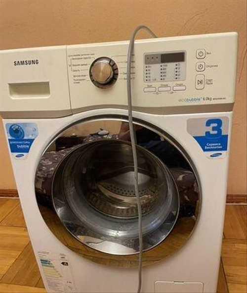 Стиральная машина samsung ww80j6210cs