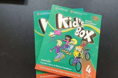 Kid's box 4 учебники английского