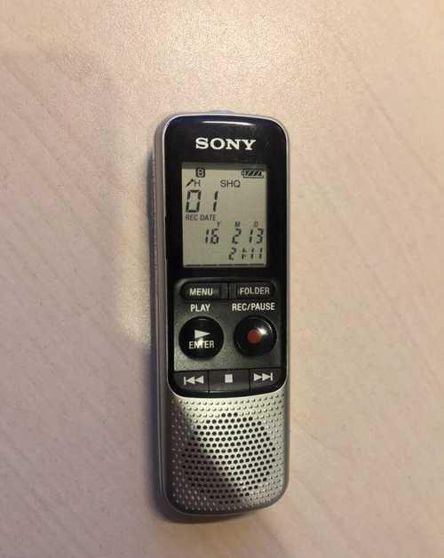 Диктофон Sony ICD-BX140 практически новый, 5+