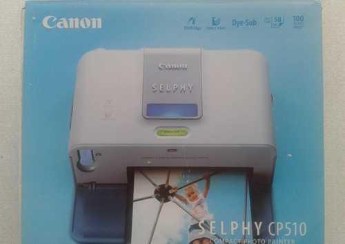 Принтер canon selphy cp510