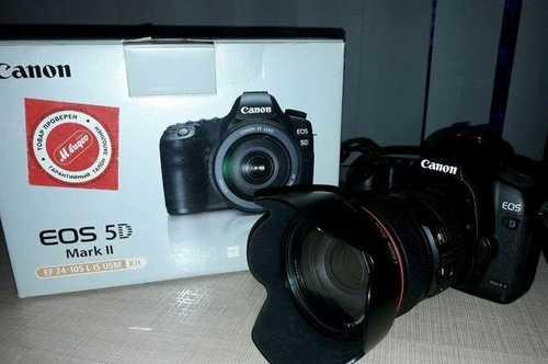 Canon EOS 5D Mark II Kit 24-105 L+пульт