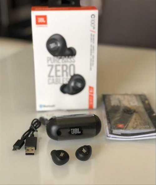 Новые беспроводные наушники JBL C100tws