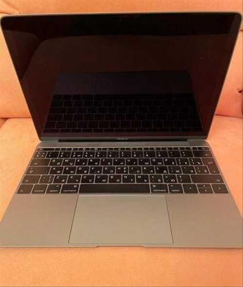 Отличный Macbook 12-inch, space gray, 1.2 Ghz, 8 G
