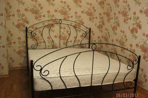Кованая кровать "Карина"