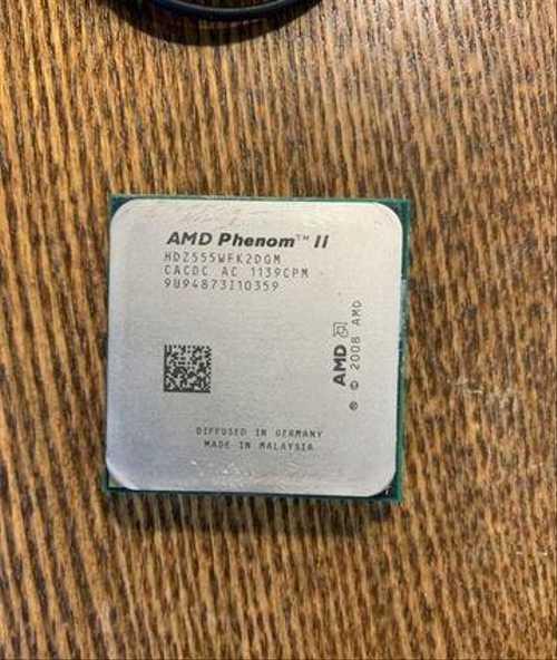 AMD Phenom (tm) I X2 555 Processor 3,20 GHz