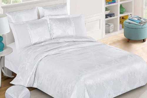 Двухспальный комплект белье Cleo Satin Jacquard 21/134-SG