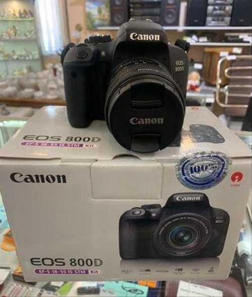 Canon EOS 800d kit