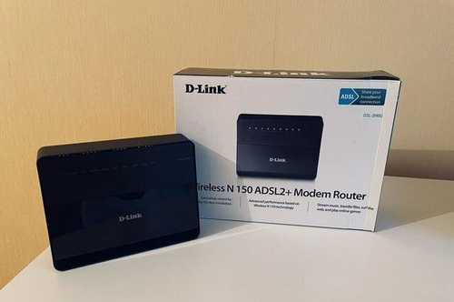 D-link Wireless N 150 adsl2 + Modem Router