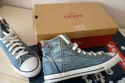 Стильные джинсовые кеды Levis (Оригинал)