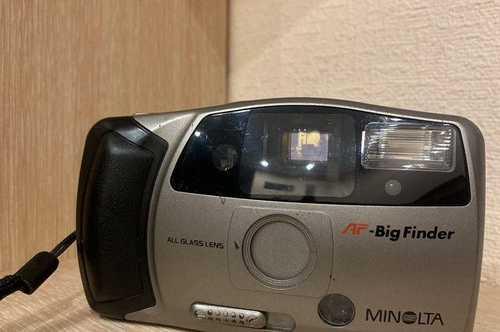 Плёночный фотоаппарат minolta AF-Big Finder