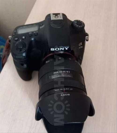Sony a77 ii с Sony 16-50mm f/2.8 и Sony 50mm f/1.4