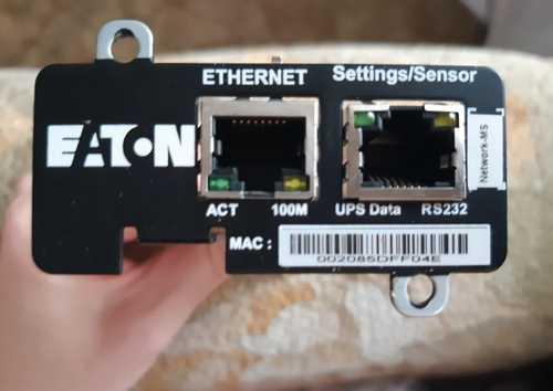 Сетевая карта eaton network card ms