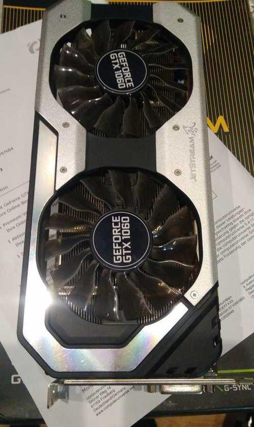 Palit GeForce GTX1060 Super Jetstream 6gb