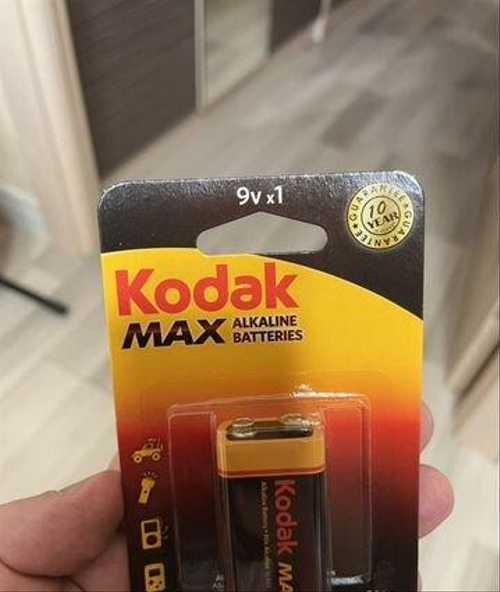 Батарейка алкалиновая Kodak MAX 6LR61 Krona 9V
