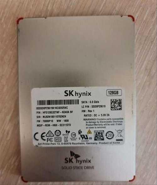 Жесткий диск для ноутбука SK hynix 128 GB SSD