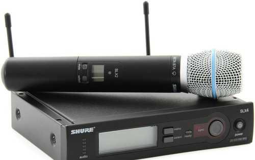 Радиосистема Shure SLX24E/B87A + планшет в подарок