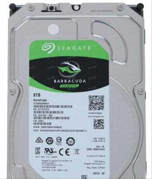 Жесткий диск Seagate 8тб (ST8000DM004)
