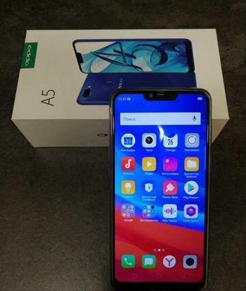 Новый телефон LTE 4gb 32gb Oppo A5