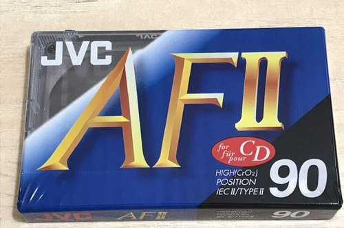 Аудиокассета JVC AFll 90 тип 2 хром новая