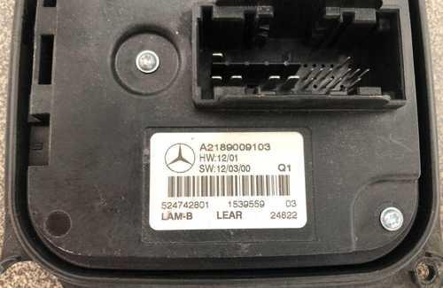 A2189009103 W204 Блок для фар Mercedes дхо led | Festima.Ru ...
