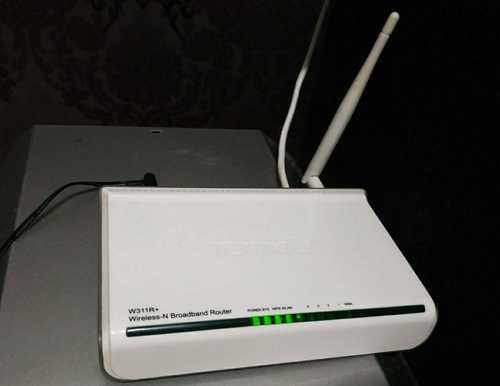 Wi-fi роутер tenda w311r+