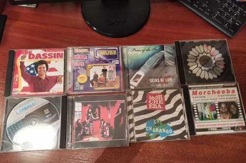 Cd диски с музыкой и играми