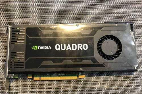 Видеокарта Nvidia quadro K4000