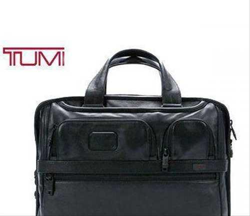Стильная сумка tumi Alpha Business Leather 15