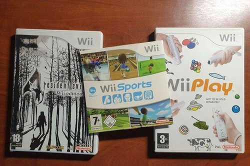 Игры Nintendo Wii Play, Sports, Resident Evil