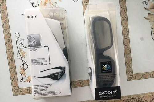 3d 3д очки Sony Сни оригинал новые TDG-BR250