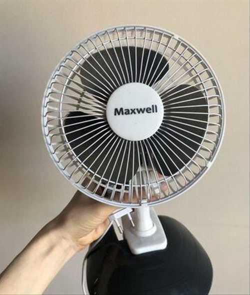 Вентилятор настольный maxwell