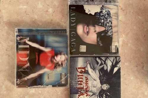 Cd диски Gaga, Madonna, Лазарев, Emin