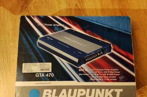 Автомобильный усилитель Blaupunkt GTA 470