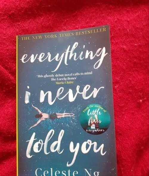 Celeste Ng "Everything I never told you" в оригина