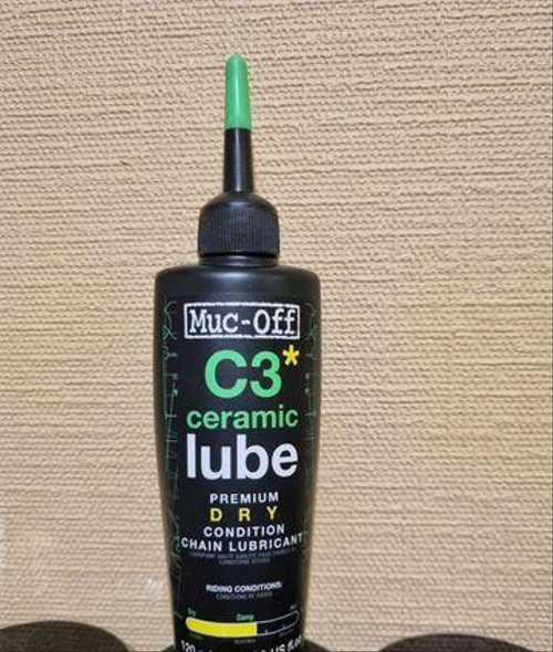 Смазка Для Цепи Muc-Off C3 Dry Ceramic Lube 120Ml