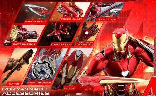 Hot Toys MMS473D23 ACS004 Infinity War Iron Man