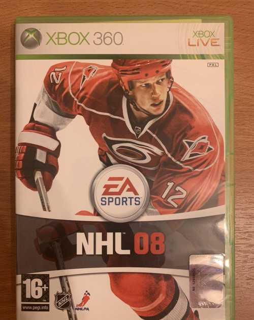 Игра для xbox 360 NHL 08