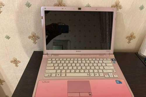 Ноутбук бу sony vaio розовый