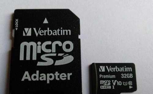 Micro SD 32GB Verbatim