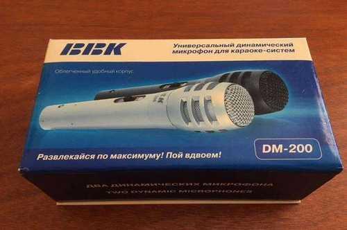 Микрофоны для караоке-систем BBK DM-200