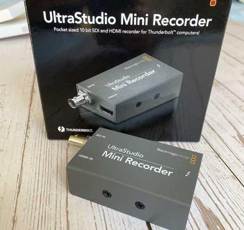 BlackMagic Ultrastudio Mini Recorder + Переходник