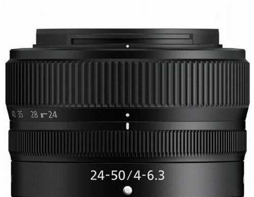 Объектив Nikon Nikkor Z 24-50mm f/4-6.3 черный