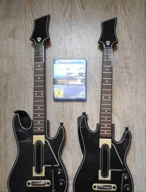 Guitar Hero Live PS4 (Игра + 2 Гитары)