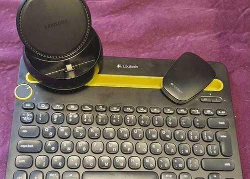 Samsung dex station mg950 + logitech: беспроводные