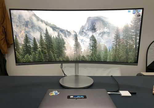 Монитор 34” ultra wide Samsung c34j791wti