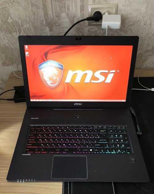 Мощный игровой 17 ноутбук MSI GS70 i7/8gb/GTX860M