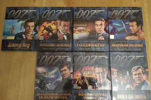 DVD коллекционное издание Джеймс Бонд агент 007