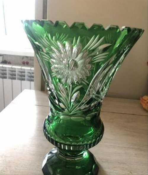 Хрустальная ваза. Германия