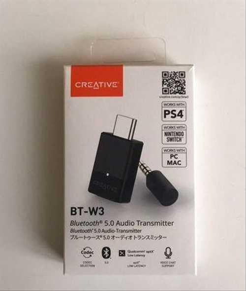 Bluetooth адаптер Creative BT-W3